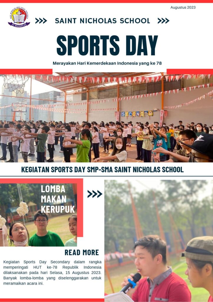 SPORT'S DAY SAINT NICHOLAS SCHOOL 2023 (SECONDARY DIVISION ) | Saint Nicholas School